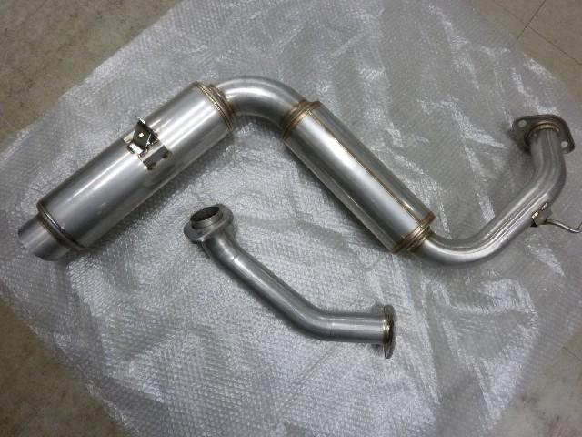 5ZIGEN(5次元) MIRACLE FIREBALL T02-01R ★珍しいMR2の未使用マフラー!!*競技用部品の為取り付け不可★ ...