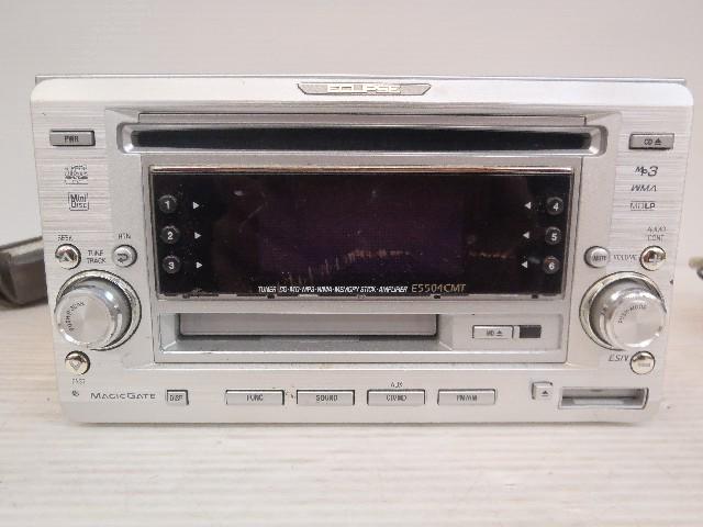 ECLIPSE E5504CMT | 中古品 | アップガレージ 埼玉入間店 | カー用品 ヘッドユニット MD+CDを通販で購入する | 中古カー＆バイク用品の販売ならアップガレージ