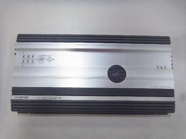 【☆定格450Wのハイパワーアンプ!!最大は1500W!!これ1台でウーハー2発もイケちゃいます♪☆】ALPINE MRV-1507 | カー ...
