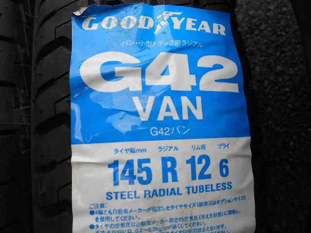 GOODYEAR G42 145R12 ラベル付 ’13年製造 新品タイヤ1本 | 新品 | アップガレージ 名古屋中川店 | カー用品 ...