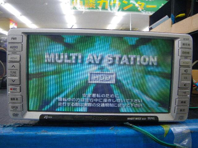 トヨタ純正(TOYOTA) NHDT-W53 | カー用品 カーナビ(非地デジ） HDDナビ(非地デジ)を通販で購入する | 中古カー＆バイク用品の販売ならアップガレージ