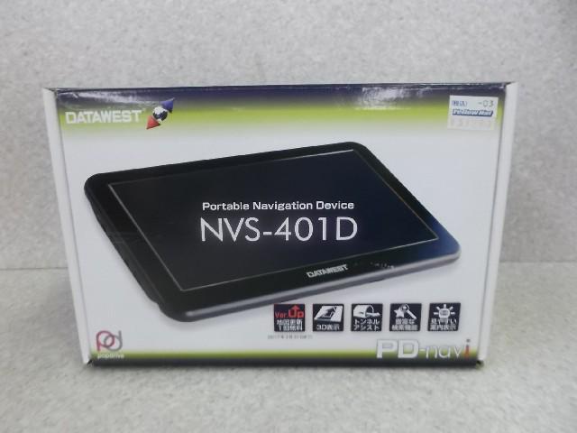 DATAWEST NVS-401D | 新古品 | アップガレージ 京都八幡店 | カー用品 カーナビ(地デジ） ポータブルメモリーナビ（地デジ)を通販で購入する | 中古カー＆バイク用品の ...