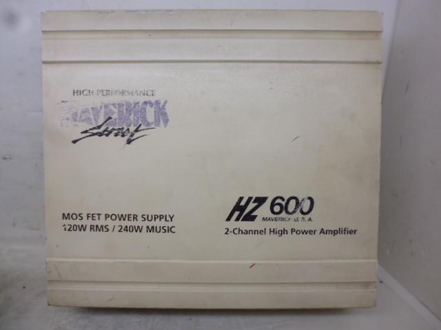 MAVERICK Street HZ600 (2chパワーアンプ) | カー用品 アンプを通販で購入する | 中古カー＆バイク用品の販売なら ...