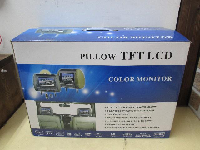 PILLOW TFT LCD COLOR MONITOR 9インチヘッドレストモニター | 新古品 | アップガレージ 二本松店 | カー用品 ...