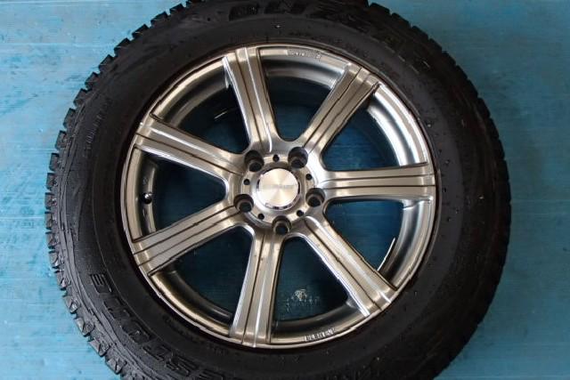 【ハリアー・RAV4・ヴァンガード】BLEST EURO MAGIC 7本スポークホイール + BRIDGESTONE BLIZZAK DM ...