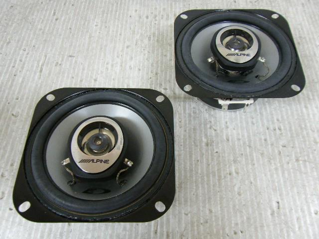 ALPINE SPE-1002★10cm 2way コアキシャルスピーカー★ | カー用品 スピーカー 埋め込みスピーカーを通販で購入する | 中古カー＆バイク用品の販売ならアップガレージ