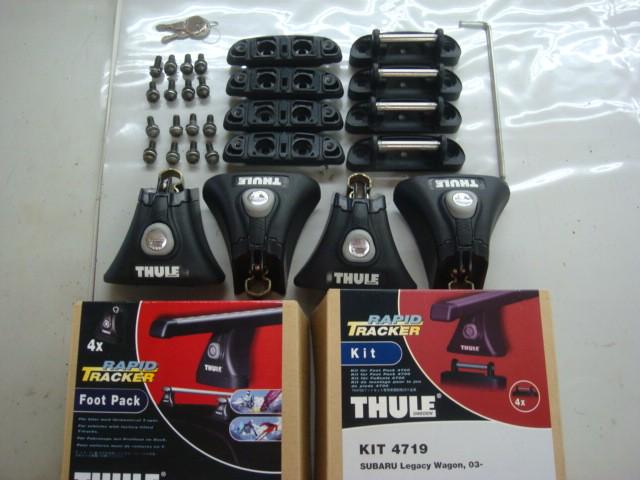 THULE キャリアフット：4700、取付キット：KIT4719、キャリアバー：760 (N08275) | 中古品 | アップガレージ 新潟 ...