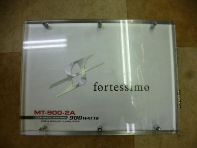 fortessimo MT-900-2A | カー用品 アンプを通販で購入する | 中古カー＆バイク用品の販売ならアップガレージ