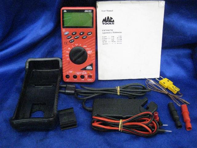 MAC TOOLS EM710 デジタルマルチメーター | 中古品 | アップガレージ 佐賀店 | カー用品 メンテナンス 工具を通販で購入 ...