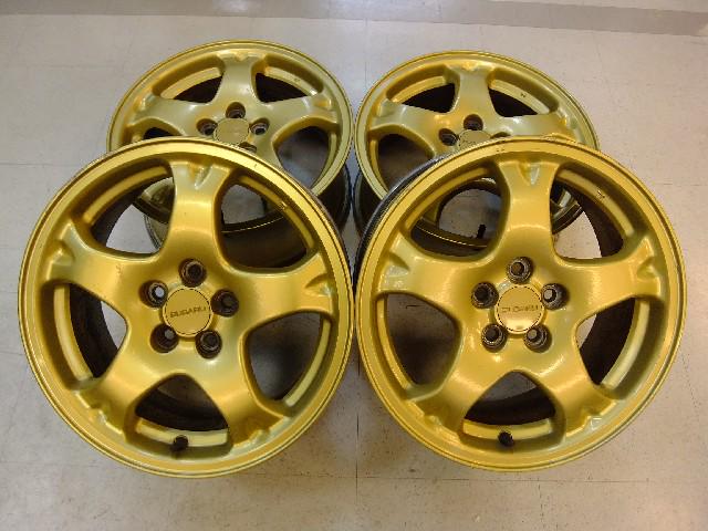 SUBARU(スバル) インプレッサGC8純正ホイール 4本セット | カー用品 アルミホイール 16インチホイールを通販で購入する | 中古 ...