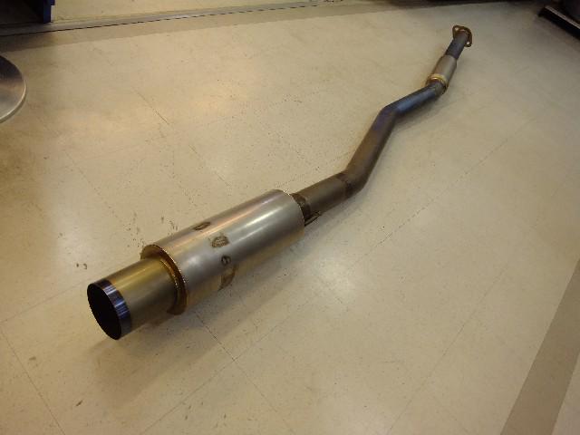 JIC spartan505 チタンマフラー | 中古品 | アップガレージ 水戸店 | カー用品 吸気・排気系 マフラーを通販で購入する ...