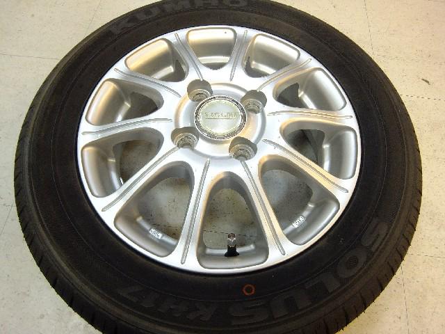 BRIDGESTONE（ブリヂストン） VAGGIO 10本スポーク + KUMHO（クムホ） SOLUS KH17/POWERMAX769 ...