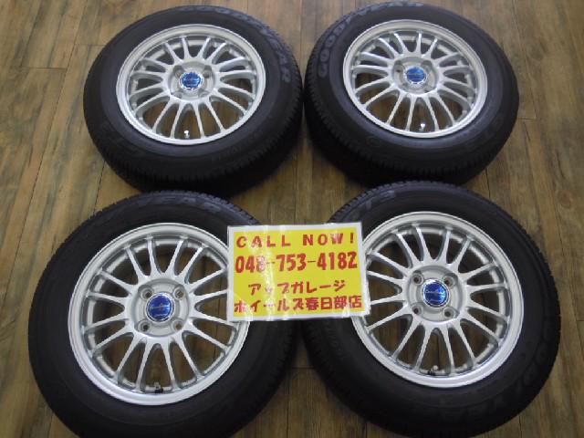 MANARAY SPORT ユーロスピード + GOODYEAR GT3 ★青いセンターキャップがいいアクセント★ | カー用品 タイヤ ...