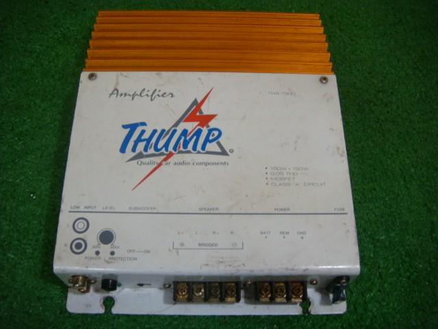 THUMP THA-1500 | カー用品 アンプを通販で購入する | 中古カー＆バイク用品の販売ならアップガレージ
