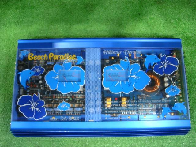 Beach Paradise DA-804X★4chパワーアンプ★ | カー用品 アンプを通販で購入する | 中古カー＆バイク用品の販売なら ...
