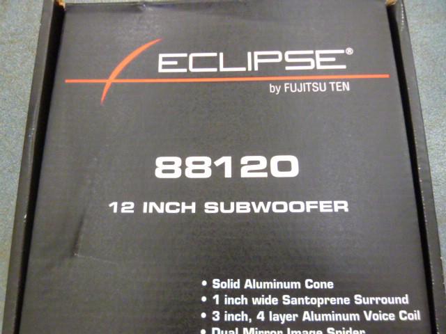 ECLIPSE(イクリプス) 88120 12インチサブウーファー | カー用品 スピーカー サブウーハースピーカーを通販で購入する | 中古 ...