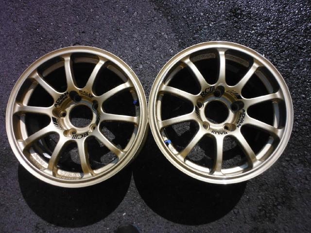 ADVAN RCⅢ（RC3） キャリパー逃げ大きいです！！ | カー用品 アルミホイール 15インチホイールを通販で購入する | 中古カー ...