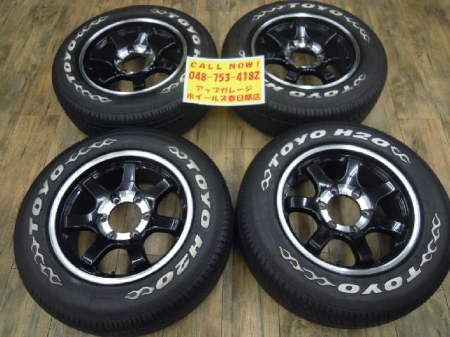 LENSO RT7 + TOYO H20★200系ハイエース必見★車検対応品になります★ | カー用品 タイヤホイールセット 16インチタイヤ ...