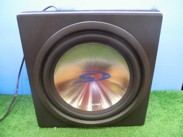 【音質と言ったらアルパイン】ALPINE TYPE-S 12(SWS-1242D） + BOX付き | カー用品 スピーカー サブウーハー ...