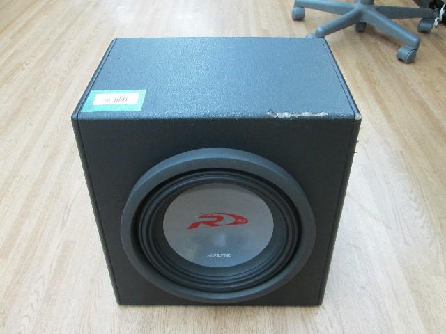 ALPINE SWR-1042D(10インチサブウーファー)BOX付き | 中古品 | アップガレージ 仙台名取店 | カー用品 スピーカー ...