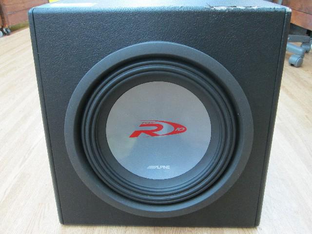 ALPINE SWR-1042D(10インチサブウーファー)BOX付き | 中古品 | アップガレージ 仙台名取店 | カー用品 スピーカー ...