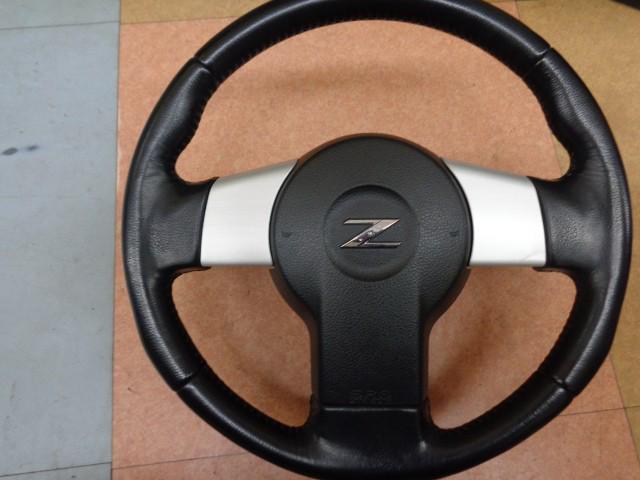 日産純正 Z33 前期 純正 レザーステアリング | カー用品 インテリア ステアリングを通販で購入する | 中古カー＆バイク用品の販売なら ...