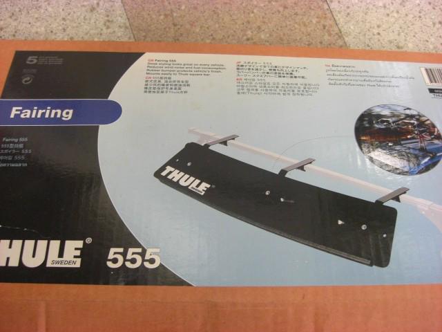 THULE フェアリング555★風きり音軽減やワッションに!!★ | カー用品 キャリアを通販で購入する | 中古カー＆バイク用品の販売ならアップガレージ