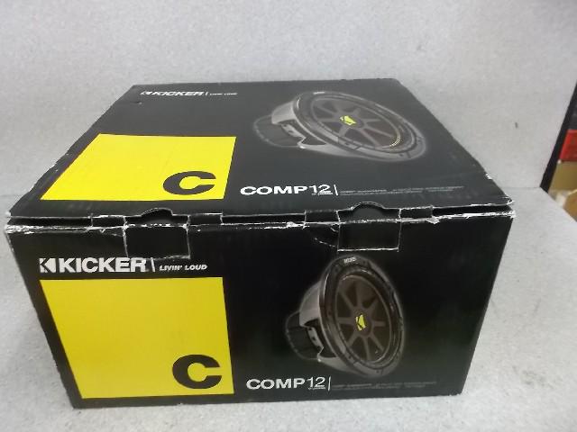 KICKER COMP C12 | 新古品 | アップガレージ 京都八幡店 | カー用品 スピーカー サブウーハースピーカーを通販で購入する ...
