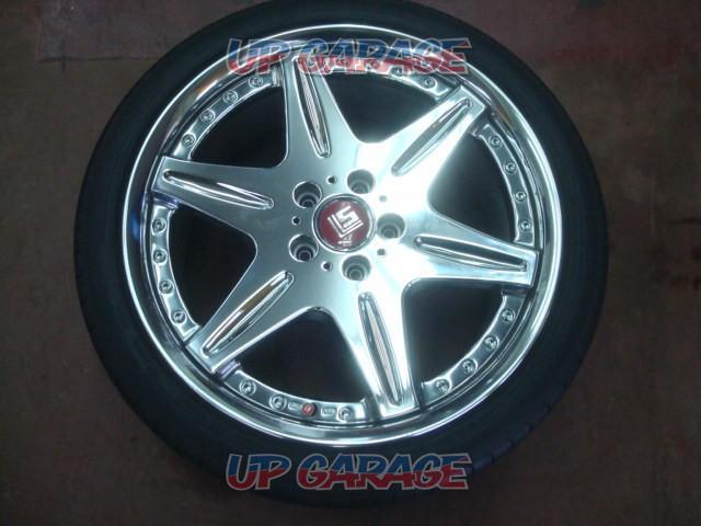 WORK LS 406 MONO + YOKOHAMA Grand map (O02314) | カー用品 タイヤホイールセット 19インチ ...