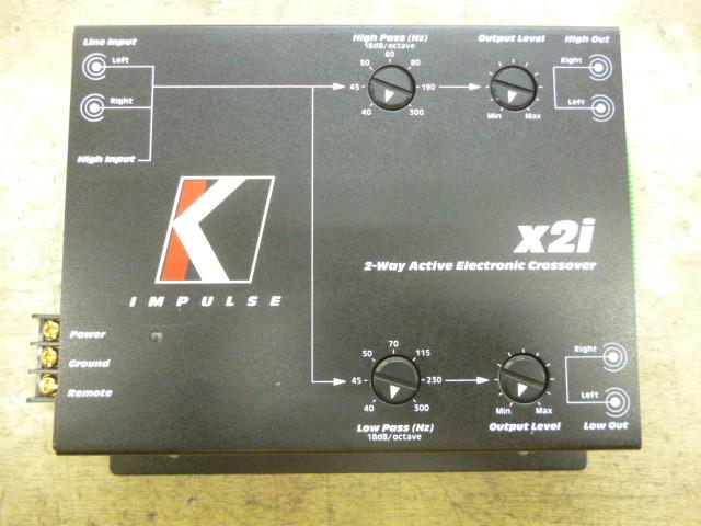 KICKER IMPULSE x2i 2wayクロスオーバー | 中古品 | アップガレージ 石巻店 | カー用品 アンプ イコライザーを通販 ...