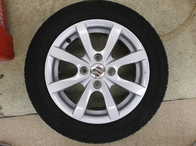 スズキ純正（SUZUKI） スズキ純正 ワゴンR MH34純正ホイール+DUNLOP ENASAVE EC300 | カー用品 タイヤホイールセット 14インチタイヤホイールセットを通販で購入 ...