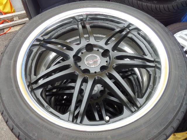 【4本セット】WORK（ワーク） Varianza（ヴァリアンツァ） VARIANZA T1S (STEP RIM) マットブラック ...