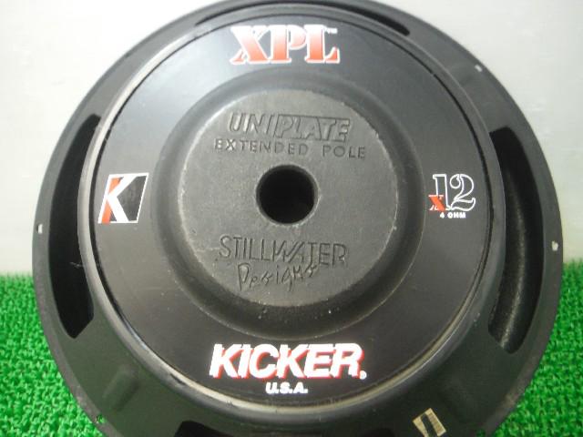 KICKER XPL X12 | 中古品 | アップガレージ 横浜町田総本店 | カー用品 スピーカー サブウーハースピーカーを通販で購入する ...