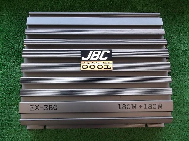 JBC(JUST BE COOL) EX-360 | 中古品 | アップガレージ 千葉成田店 | カー用品 アンプを通販で購入する | 中古カー＆バイク用品の販売ならアップガレージ