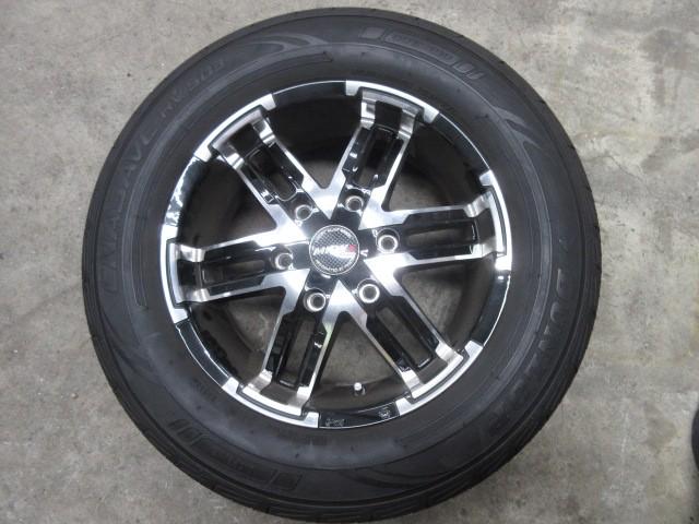 TRISTAR INTERNATIONAL MKW MK-55 ダイヤカットグロスブラック + DUNLOP ENASAVE RV503 ...