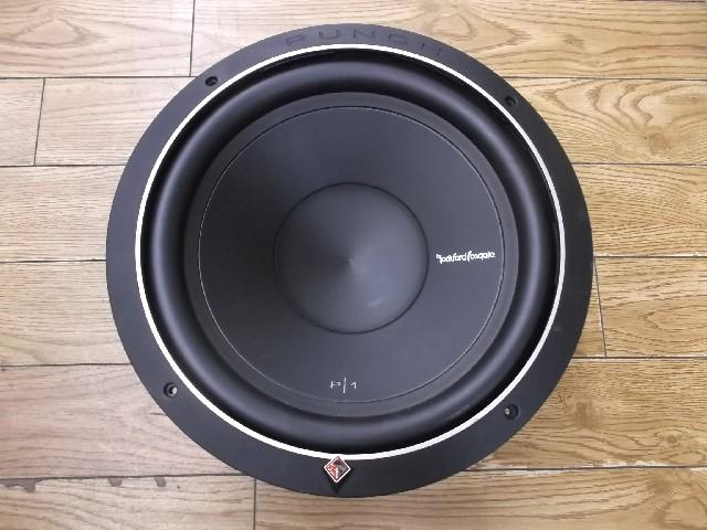 ロックフォード PUNCH P154-12 | 中古品 | アップガレージ 富山店 | カー用品 スピーカー サブウーハースピーカーを通販で ...
