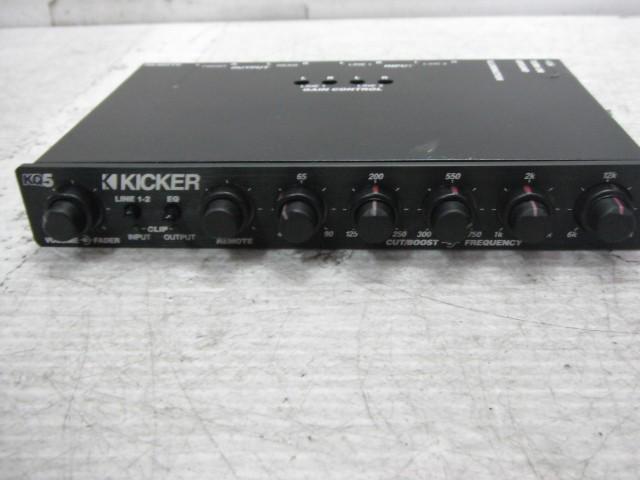 KICKER KQ5 | 中古品 | アップガレージ 美原北インター店 | カー用品 アンプ イコライザーを通販で購入する | 中古カー ...
