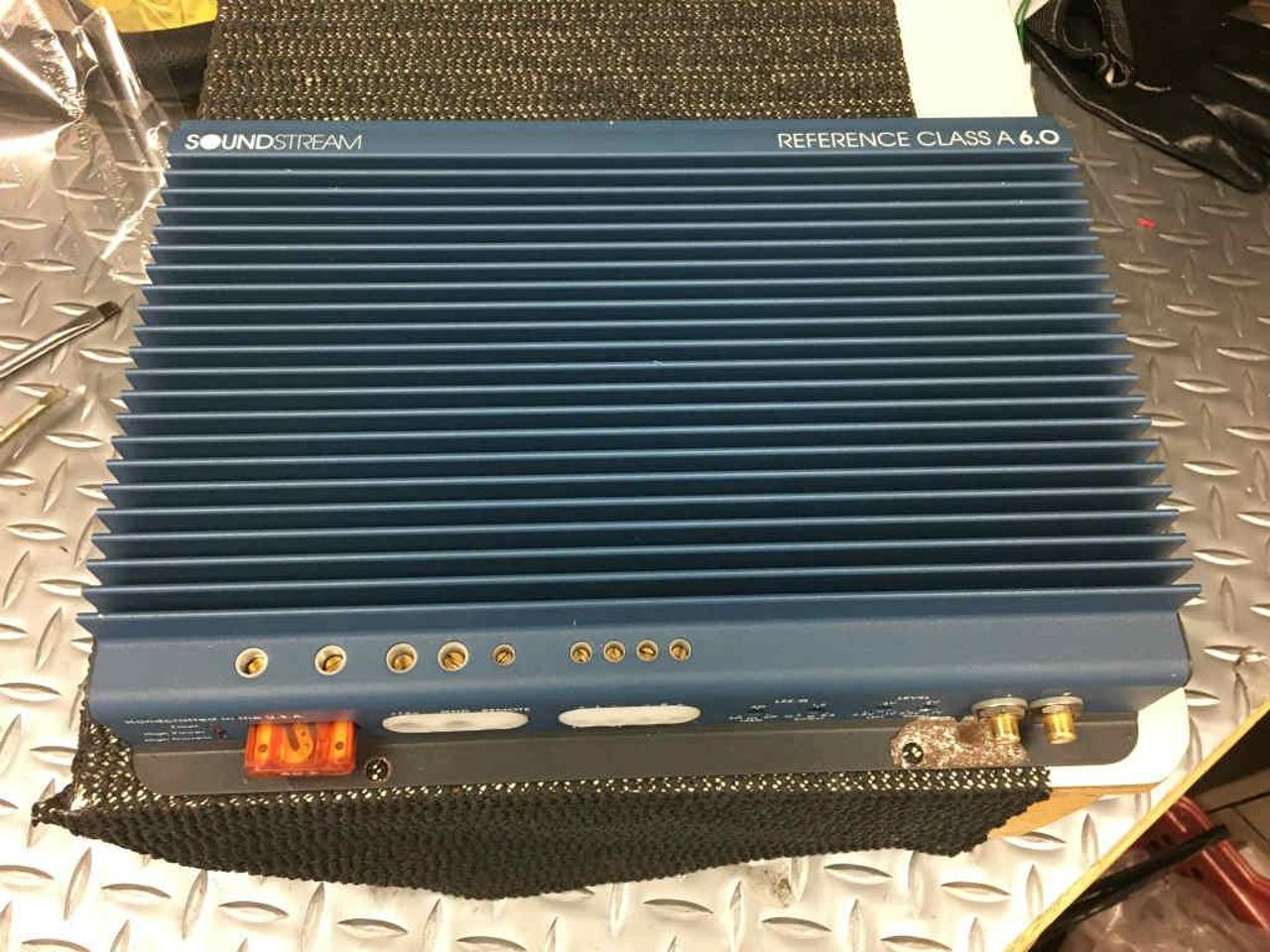 【ワケアリ】SOUNDSTREAM REFERENCE CLASS A 6.0 2chパワーアンプ | カー用品 アンプを通販で購入する | 中古カー＆バイク用品の販売ならアップガレージ