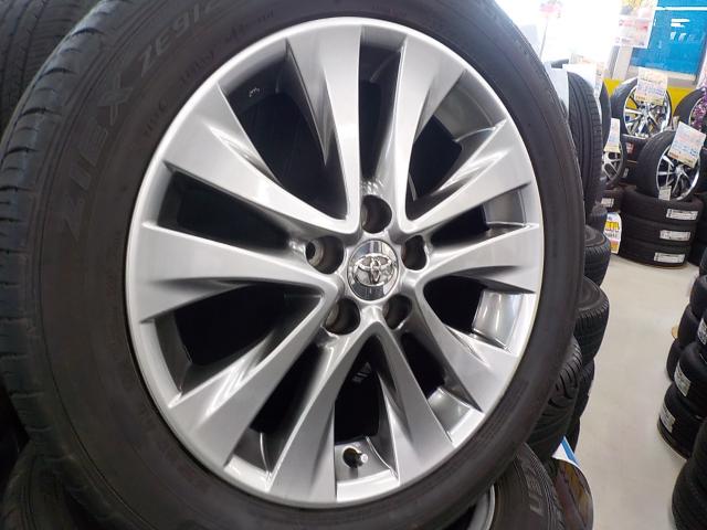 TOYOTA 20アルファード/ヴェルファイア前期プラチナムセレクション純正アルミホイール + FALKEN ZIEX ZE912 | カー ...