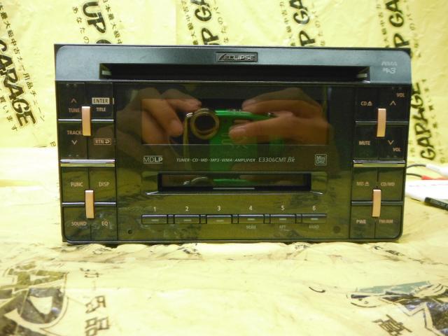 ECLIPSE(イクリプス)E3306CMT Bk CD+MDデッキ | カー用品 ヘッドユニット MD+CDの通販 | アップガレージ 中古カー＆バイク用品の買取・販売専門店
