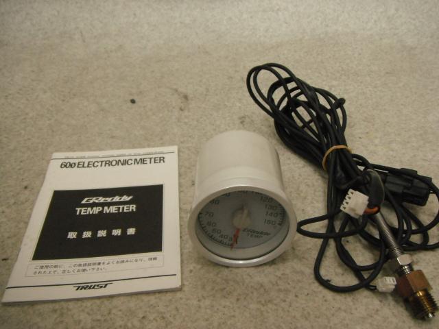 TRUST GReddy TEMP METER | カー用品 メーター系 メーターを通販で購入する | 中古カー＆バイク用品の販売ならアップガレージ