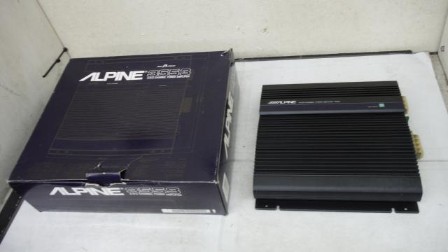 ALPINE 3553 4chアンプ | 中古品 | アップガレージ 大阪門真店 | カー用品 アンプを通販で購入する | 中古カー＆バイク用 ...