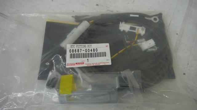 TOYOTA純正 ETCフィッチングキット (08687-00480) | 新古品 | アップガレージ 大阪門真店 | カー用品 カーAV ...
