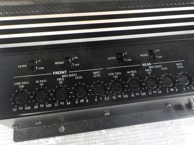 【スピーカー用にオススメ★】ECLIPSE XA4000★4chパワーアンプ★ | カー用品 アンプを通販で購入する | 中古カー＆バイク用品の販売ならアップガレージ