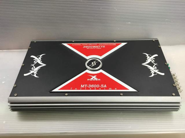 Fortessimo MT-3600-5A 5chパワーアンプ | 中古品 | アップガレージ 金沢店 | カー用品 アンプを通販で購入する ...