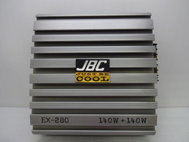 JBC EX-280 【☆2chパワーアンプ♪☆】 | カー用品 アンプを通販で購入する | 中古カー＆バイク用品の販売ならアップガレージ