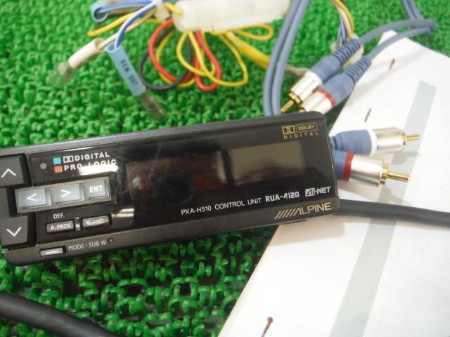 ALPINE PXA-H510 | カー用品 アンプを通販で購入する | 中古カー＆バイク用品の販売ならアップガレージ