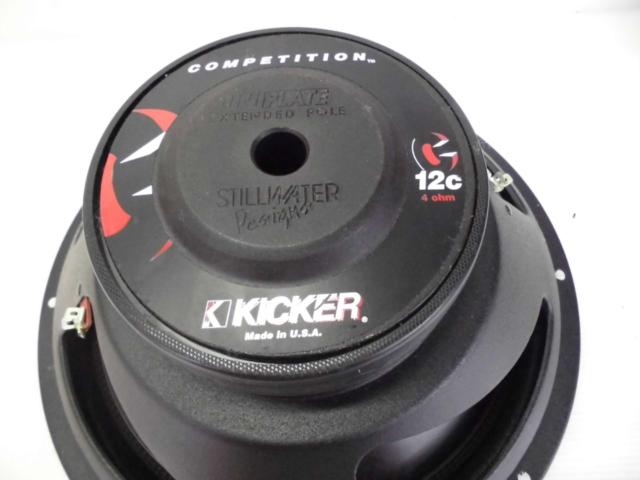 KICKER COMPETITION 12C | 中古品 | アップガレージ 平塚店 | カー用品 スピーカー サブウーハースピーカーを通販で ...