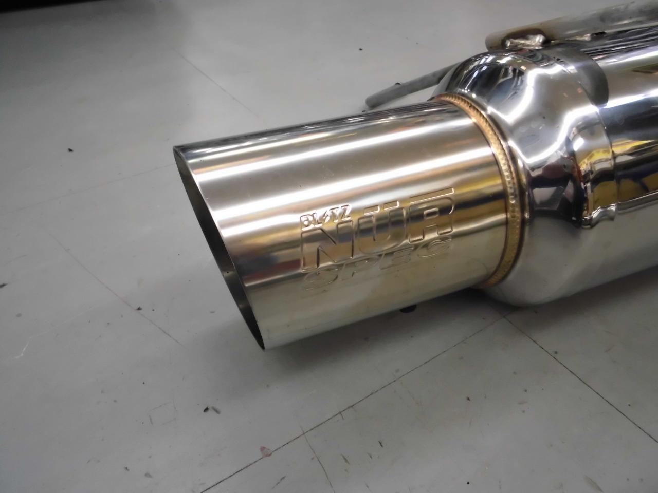 BLITZ NuR-SPEC R (ニュルスペックR) | カー用品 吸気・排気系 マフラーを通販で購入する | 中古カー＆バイク用品の販売 ...
