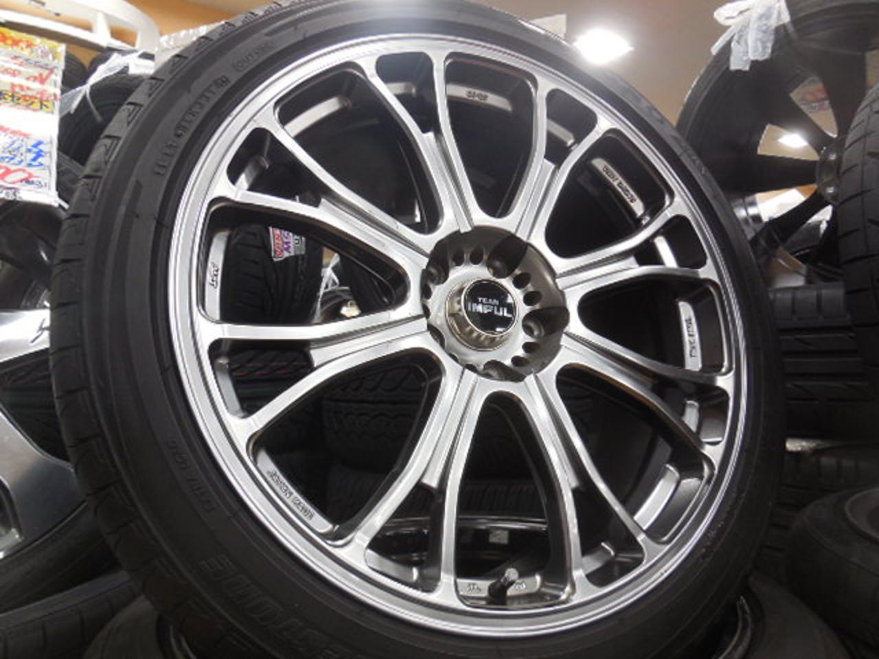 IMPUL RACING AURA TEAM SR-08 + BRIDGESTONE REGNO GRV★高級国産タイヤ付き★ | 中古品 ...